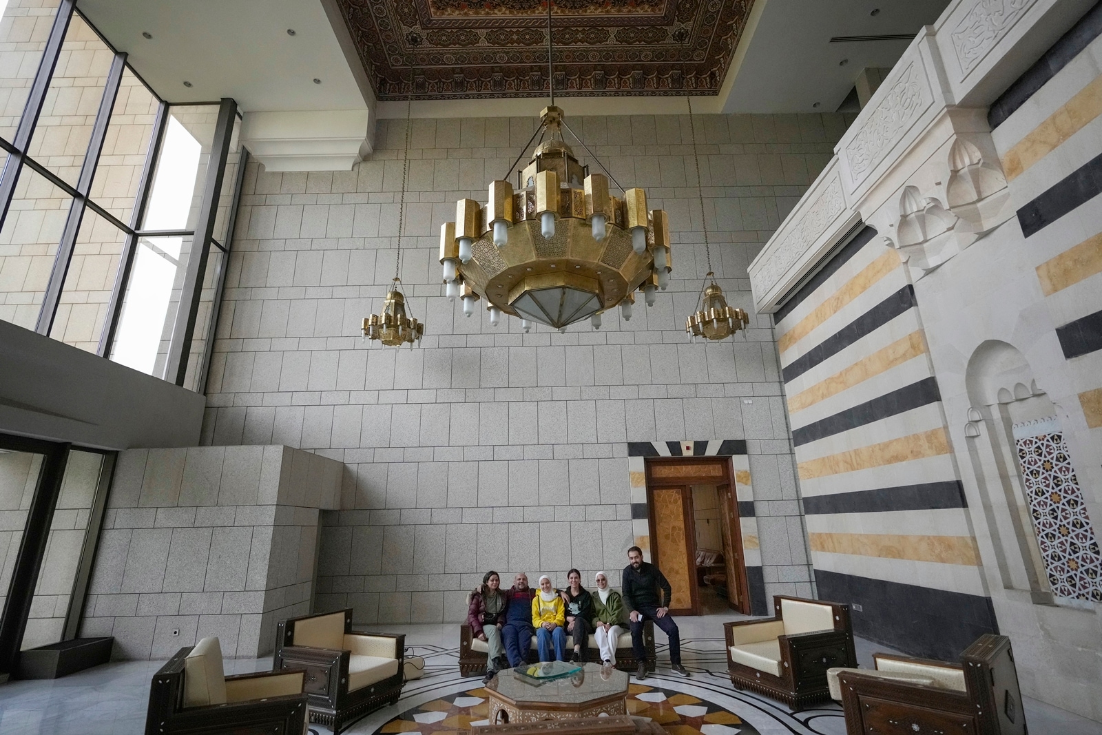 Ferraris, looted furniture, visitor selfies: Scenes from Bashar al-Assad’s Presidential Palace ...