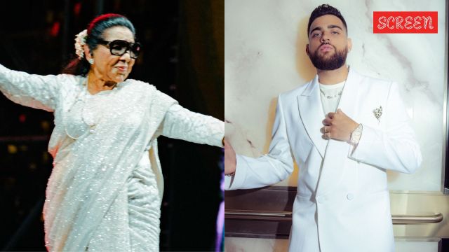 Karan Aujla responds as Asha Bhosle sings ‘Tauba Tauba’, recreates ...