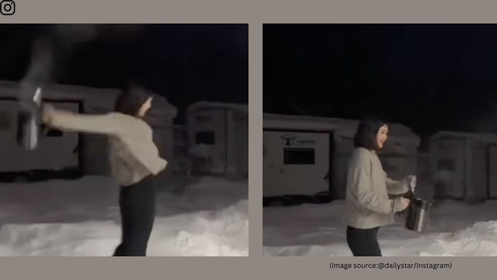 ‘Boiling water to ice challenge’ leaves woman with severe burns, video goes viral | Trending ...