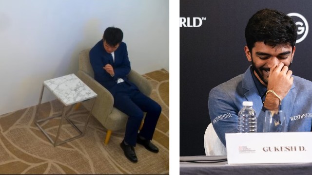 At World Chess Championship, Ding Liren not chilling... or having ice cream