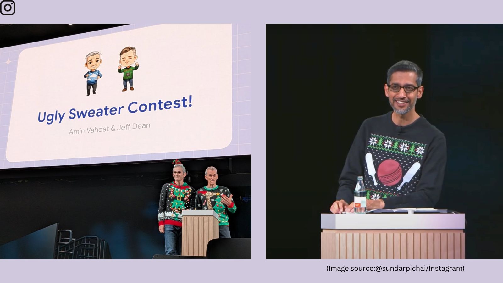 Sundar Pichai adds a cricket twist to Google’s ugly sweater contest ...