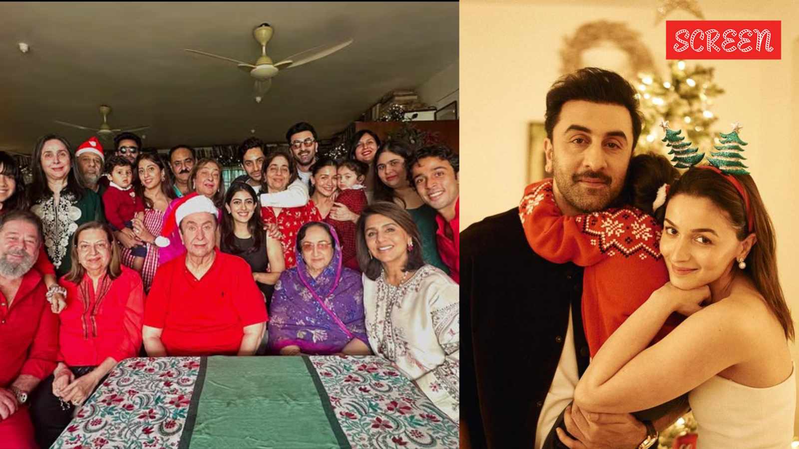 Inside the Kapoor family Christmas lunch: Raha cuddles with Alia Bhatt ...