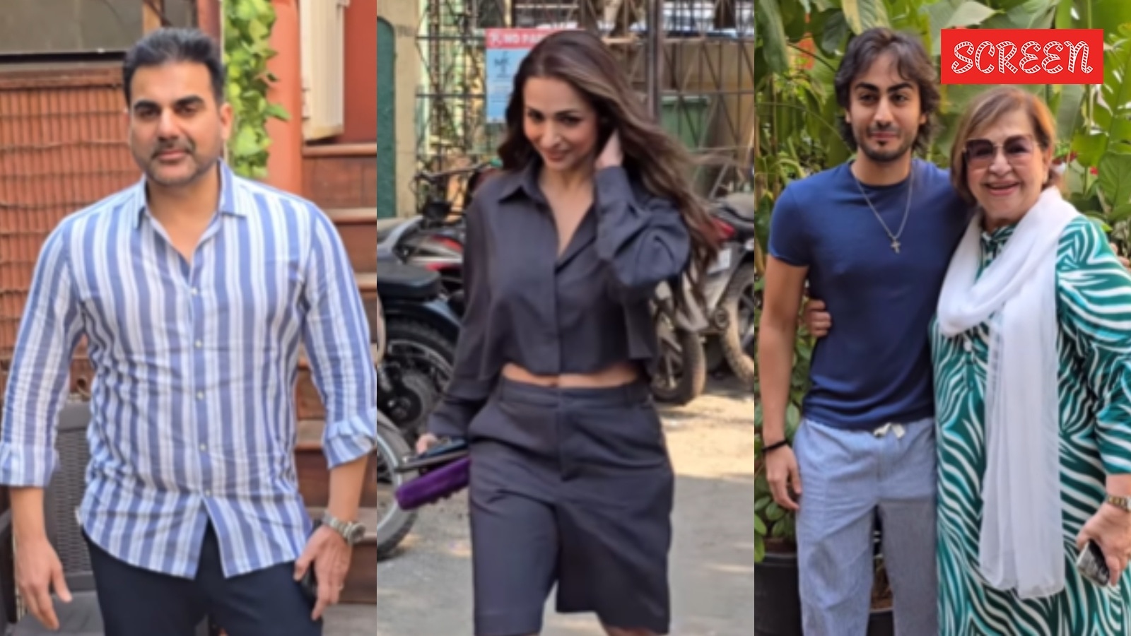 Arbaaz Khan visits ex-wife Malaika Arora’s new restaurant with parents, sans wife Sshura. Watch ...