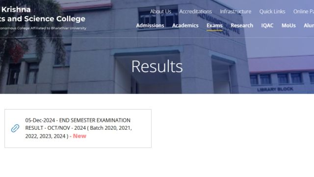 SKASC result 2024 declared at skasc.ac.in | Education News - The Indian ...