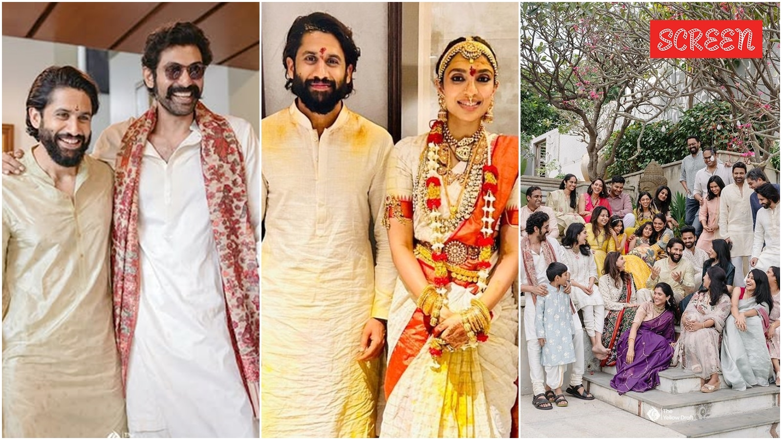 ‘SoChay’ wedding pics: Rana Daggubati, wife Miheeka share inside photos from Naga Chaitanya ...
