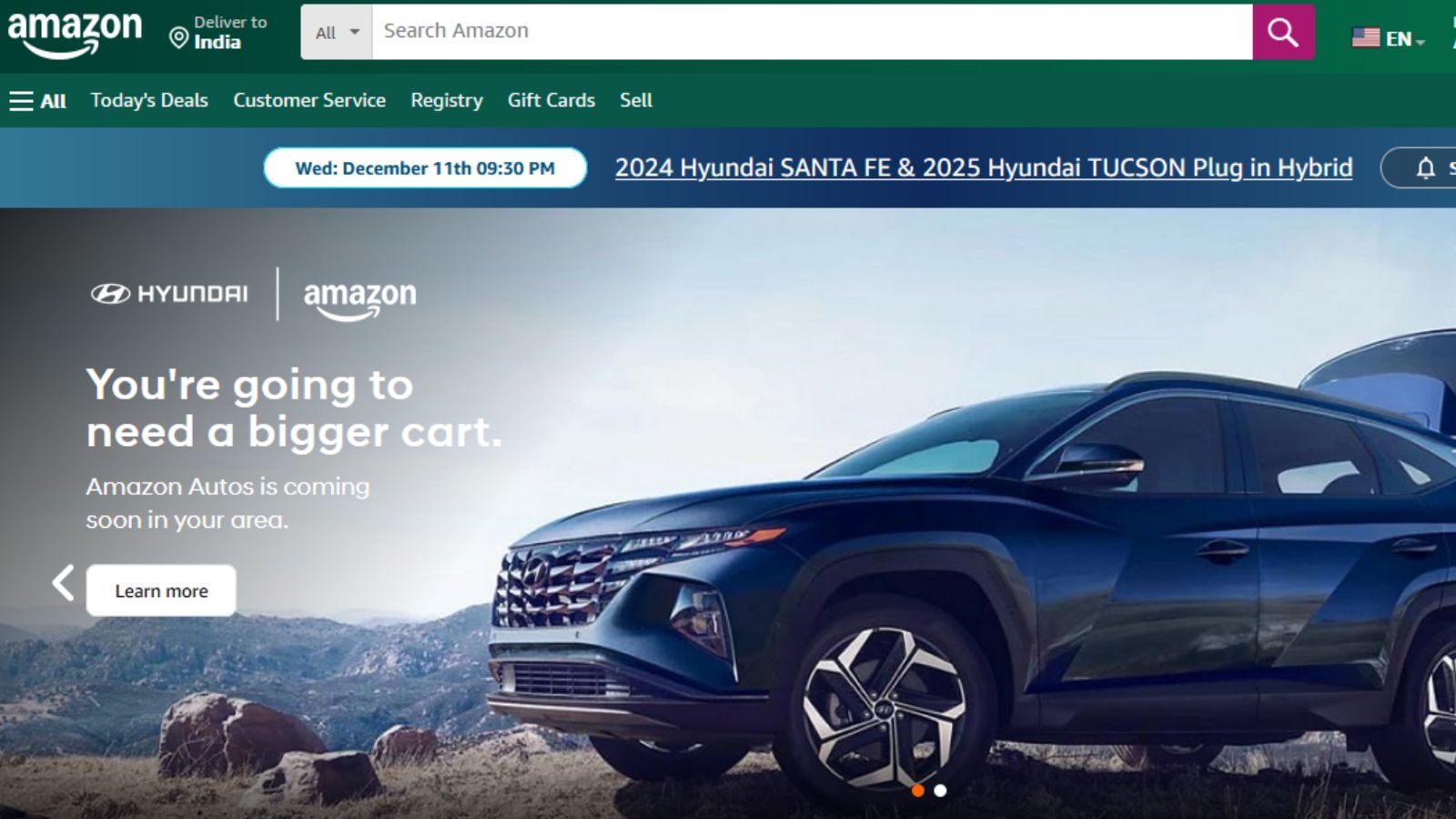 Amazon Auto launches in the US; Hyundai cars now available for purchase ...