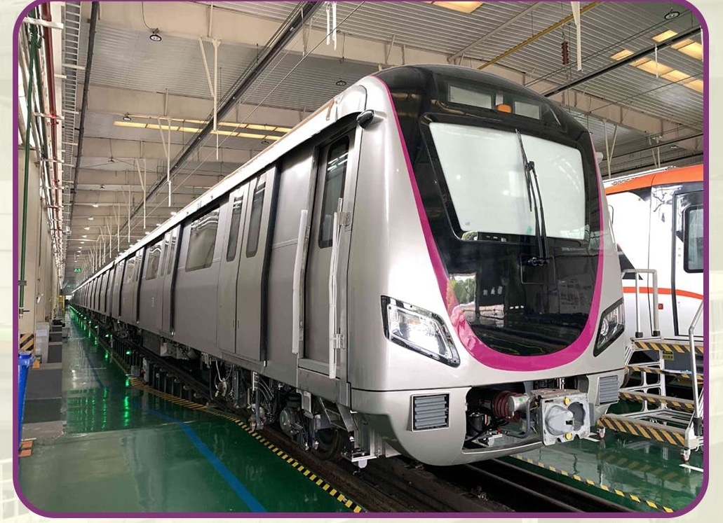 Prototype DTG train for Bengaluru metro’s Purple Line to be delivered ...