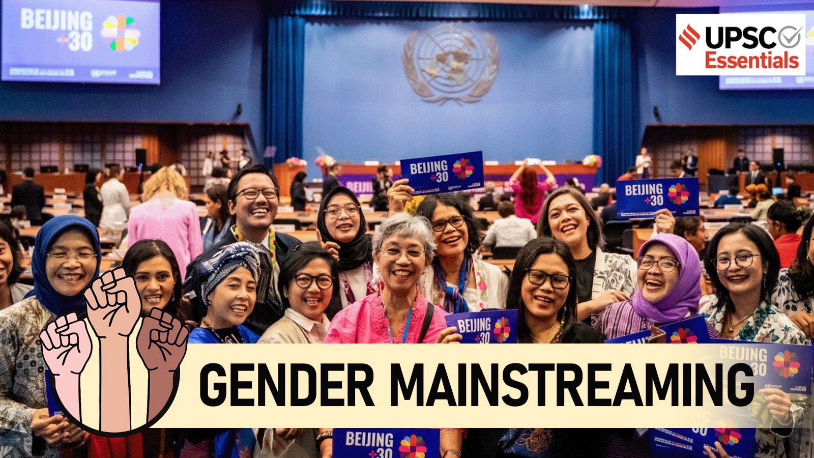 Gender Mainstreaming | How Beijing Declaration inspired women empowerment in India | UPSC ...
