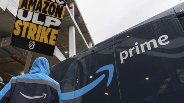 Amazon and Starbucks workers are on strike. Trump might have something ...