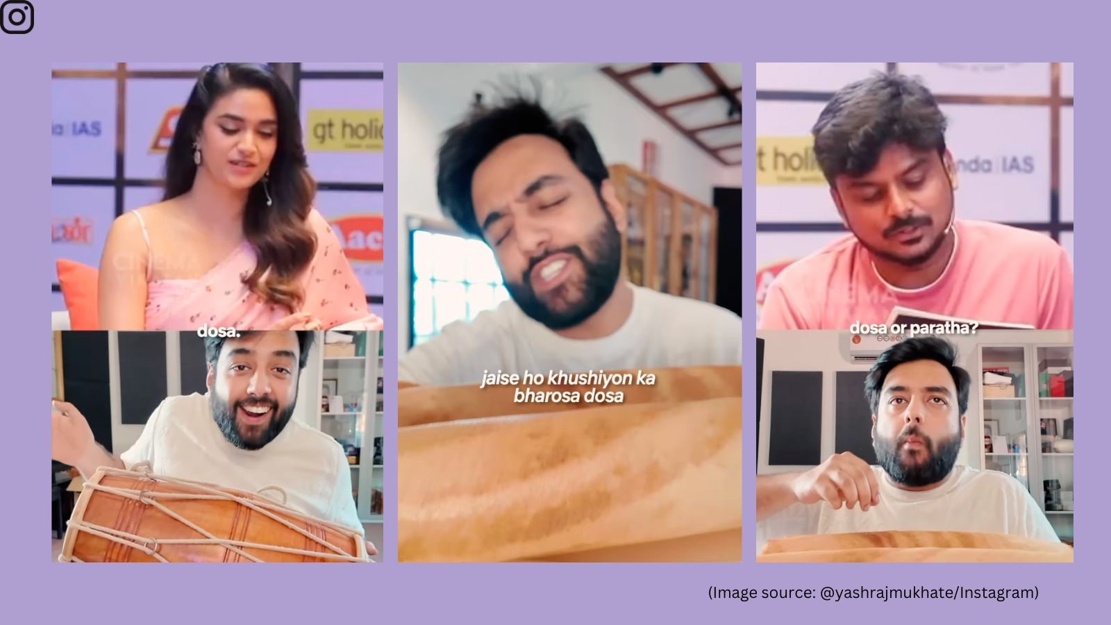 ‘Idli or dosa’: Yashraj Mukhate takes inspiration from Keerthy Suresh’s ...