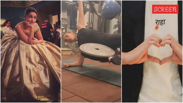 Alia Bhatt flaunts Raha-named T-shirt, workout sessions, selfies and ...