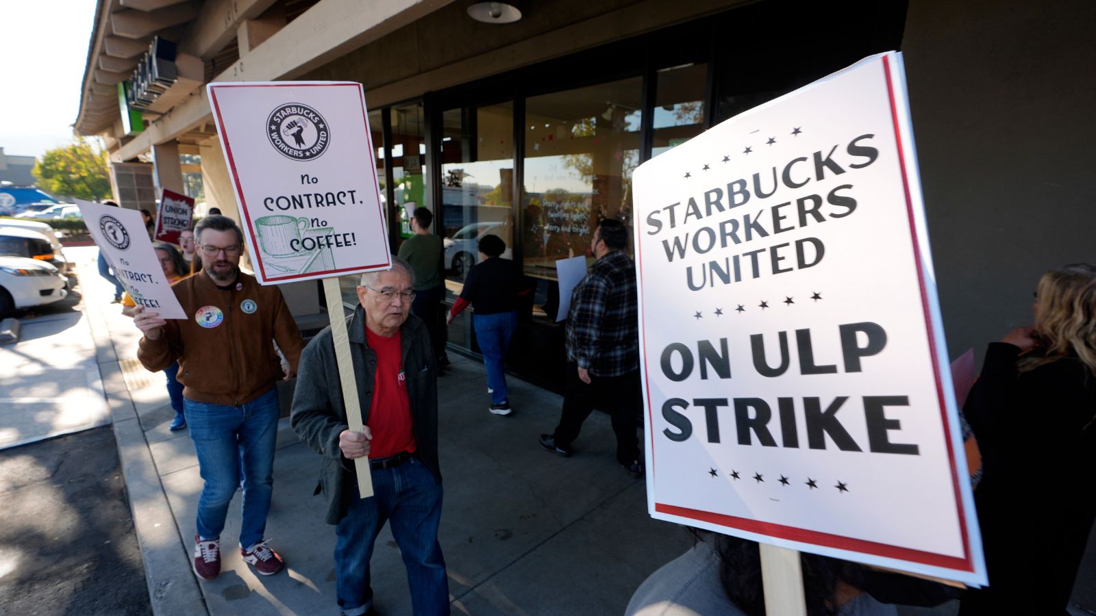 Starbucks workers expand strike in US cities including New York | News ...