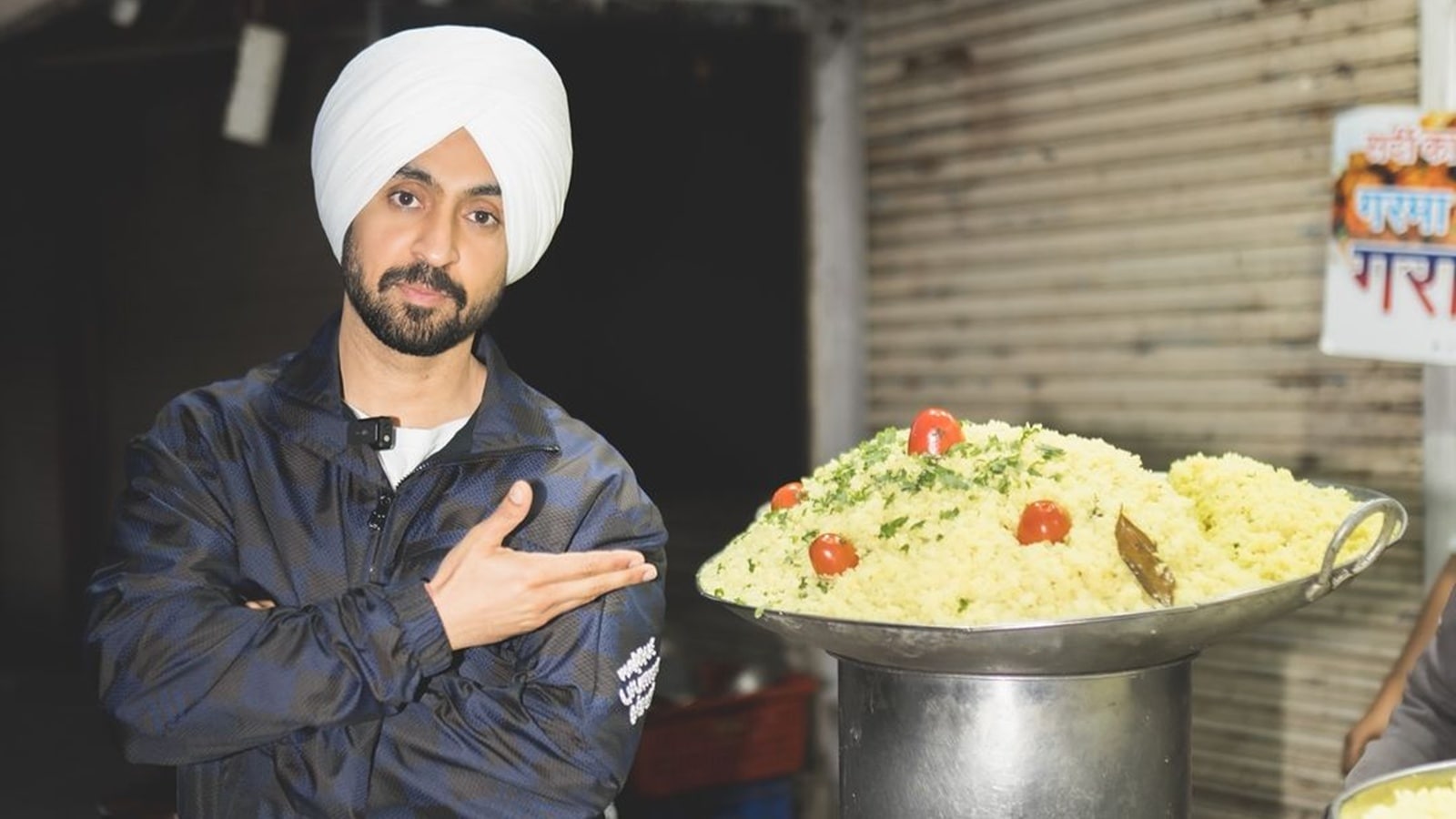 Diljit Dosanjh eats poha at Indore’s famous Chappan Dukaan; other ...