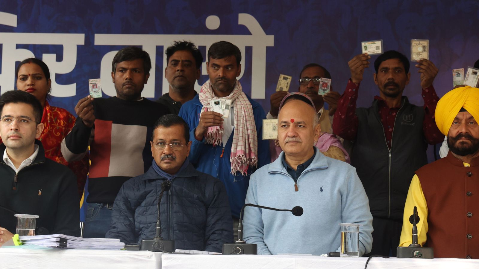 Kejriwal: Our voters deleted from electoral rolls; AAP is buying votes ...