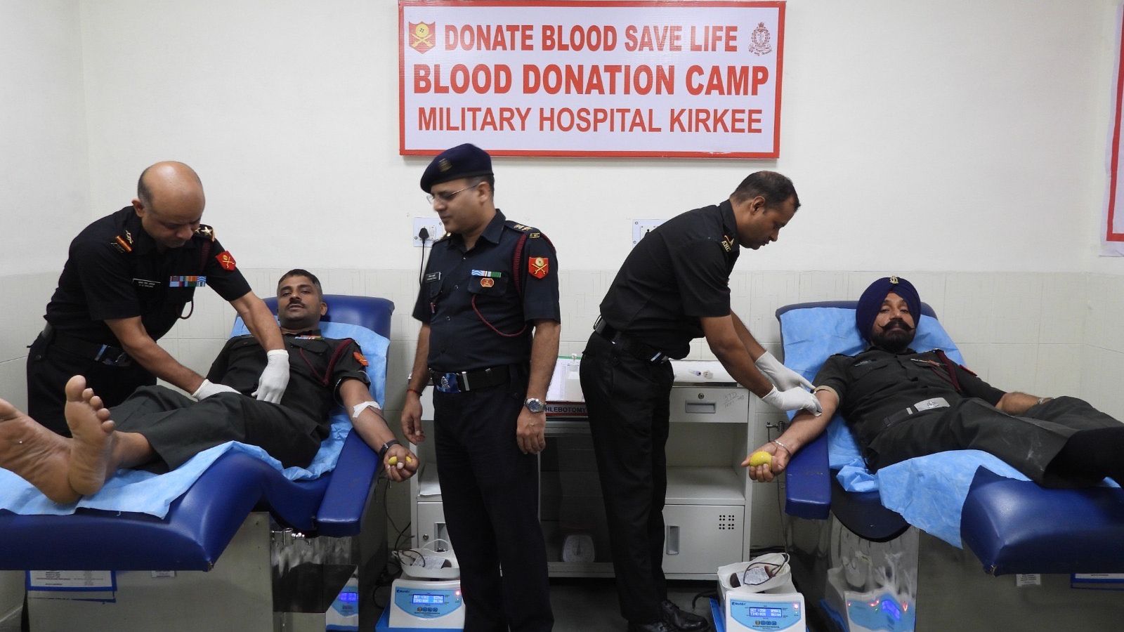 In run-up to 77th Army Day, blood donation drive held at 21 military ...