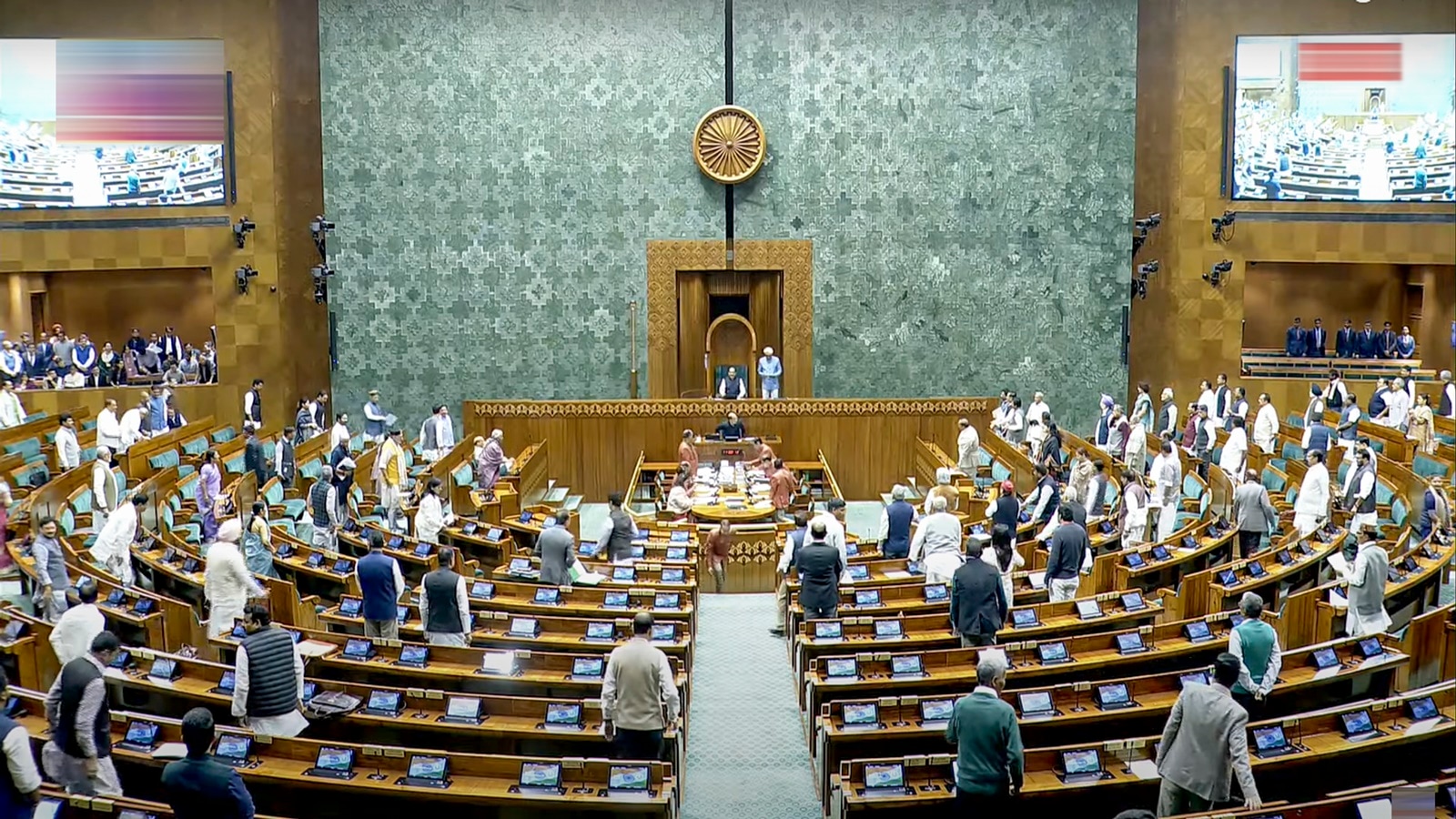 Parliament Winter Session Both Houses Adjourned Again Amid Opposition
