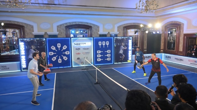Andre Agassi, Rohan Bopanna engage in a game of pickleball to launch ...