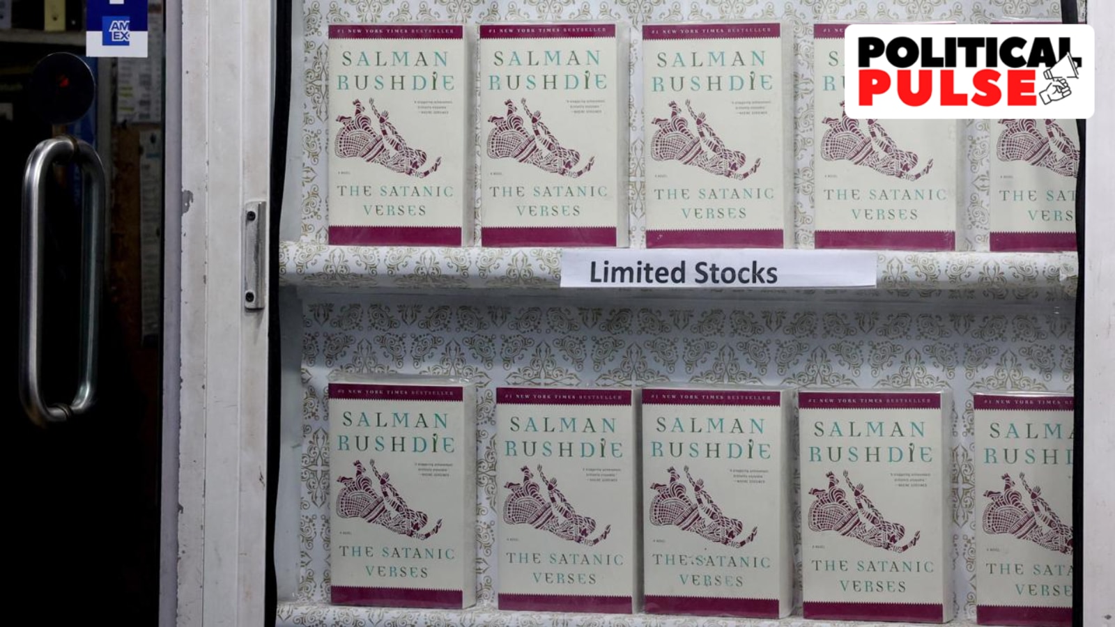 Almost four decades after ban, The Satanic Verses is on a bookshelf, in ...