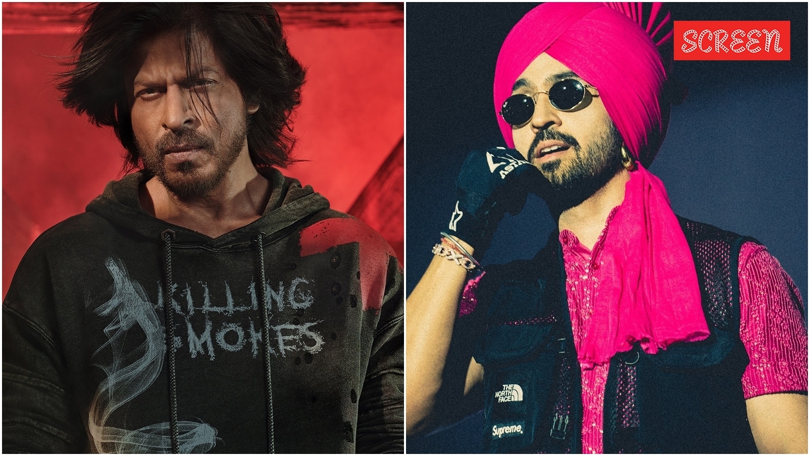 ‘Shah Rukh Khan fan’ Diljit Dosanjh invokes KKR tagline ‘Korbo Lorbo ...