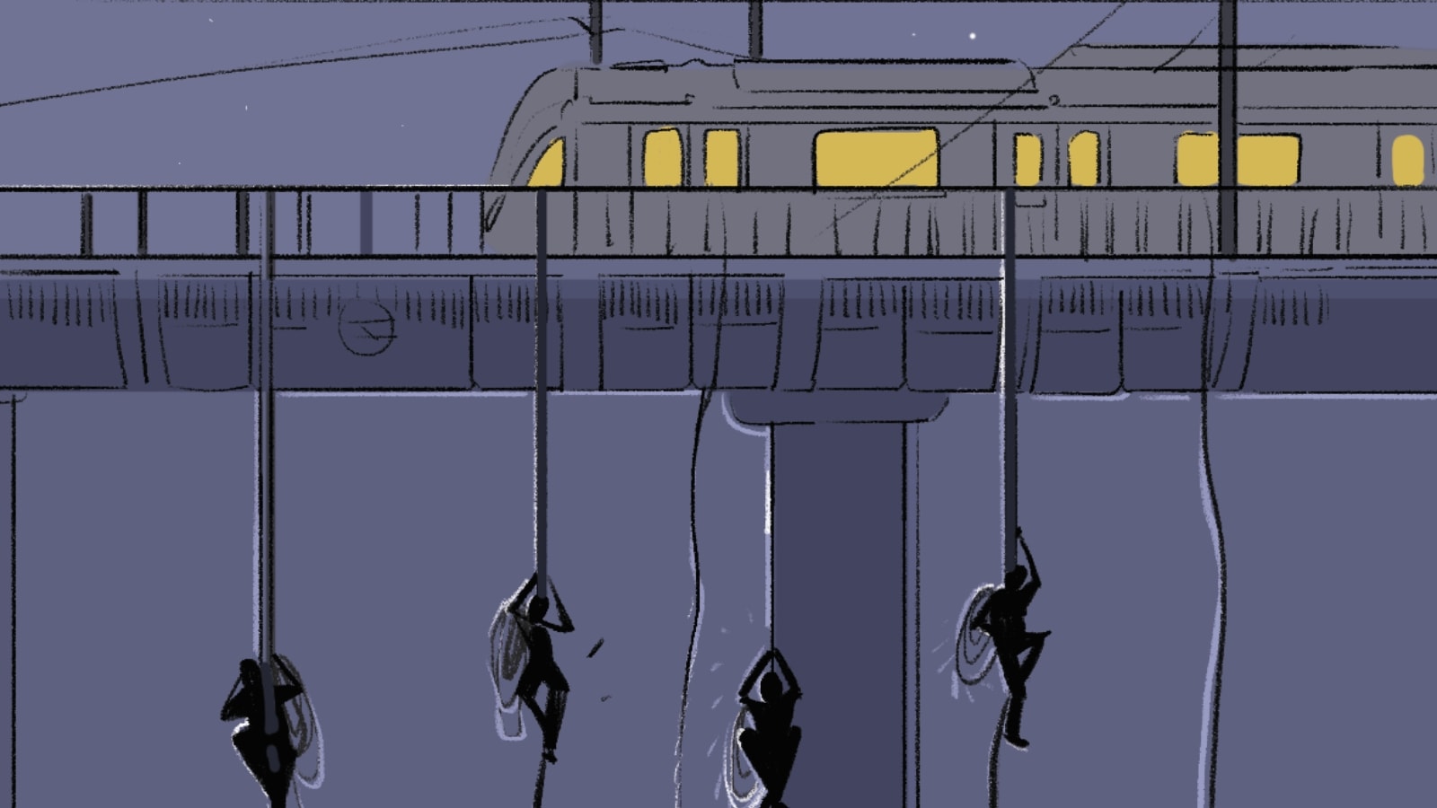 In the dead of night, how a gang of thieves disrupted services on a ...