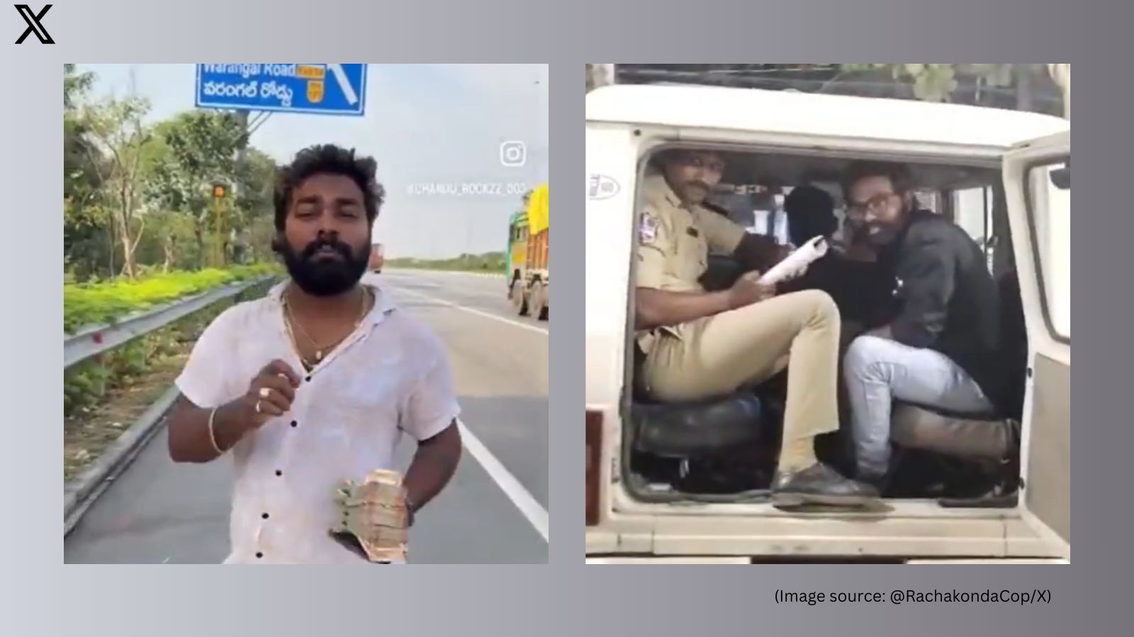 Instagram influencer arrested after Rs 20,000 ‘money hunt’ stunt causes ...
