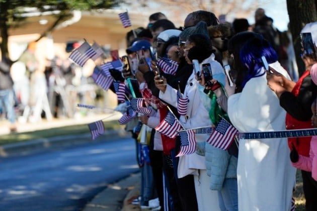 In pictures: Jimmy Carter’s farewell begins with motorcade through ...