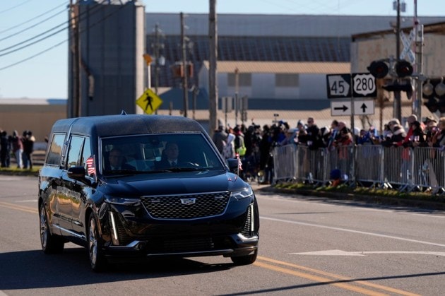 In pictures: Jimmy Carter’s farewell begins with motorcade through ...