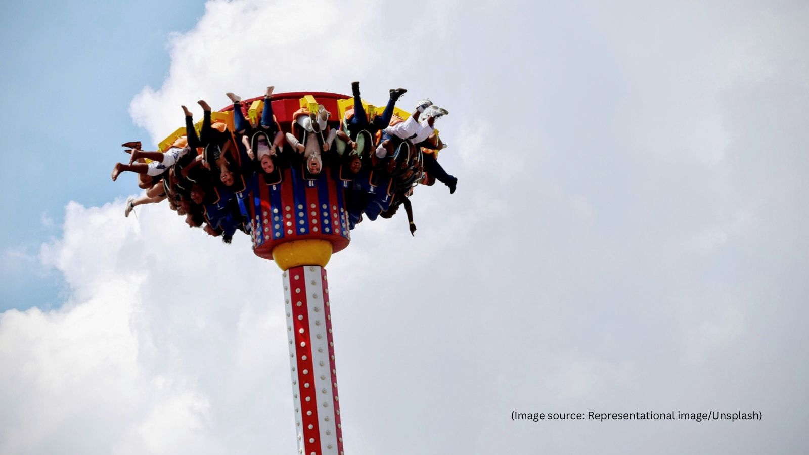 People suspended upside down for over 25 minutes as amusement ride ...