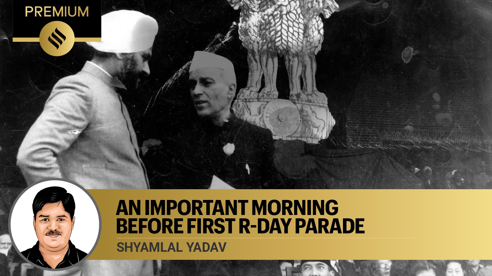 Before the first parade to celebrate the new republic, a busy morning ...