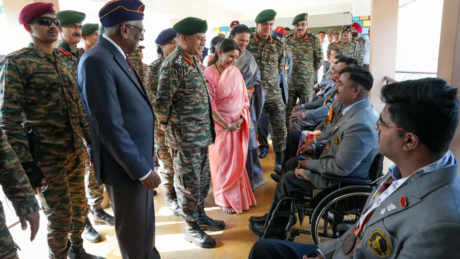 Not patients, but leaders of tomorrow: Army Chief at Paraplegic ...