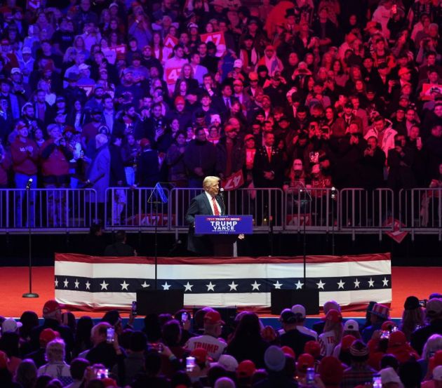 In Pictures: Trump vows to end ‘American decline’ in Victory Rally on ...