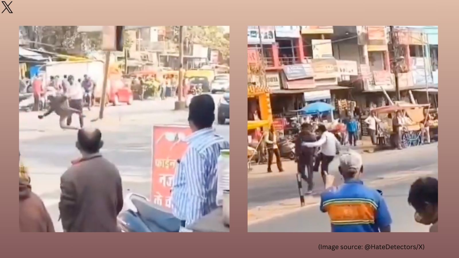 Madhya Pradesh traffic cop under fire for kicking, slapping man as ...