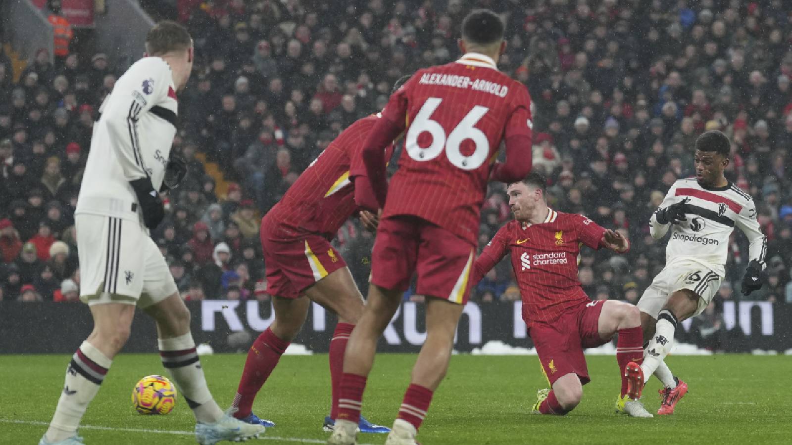 Amad Diallo goal seals 2-2 draw for Manchester United against Liverpool ...