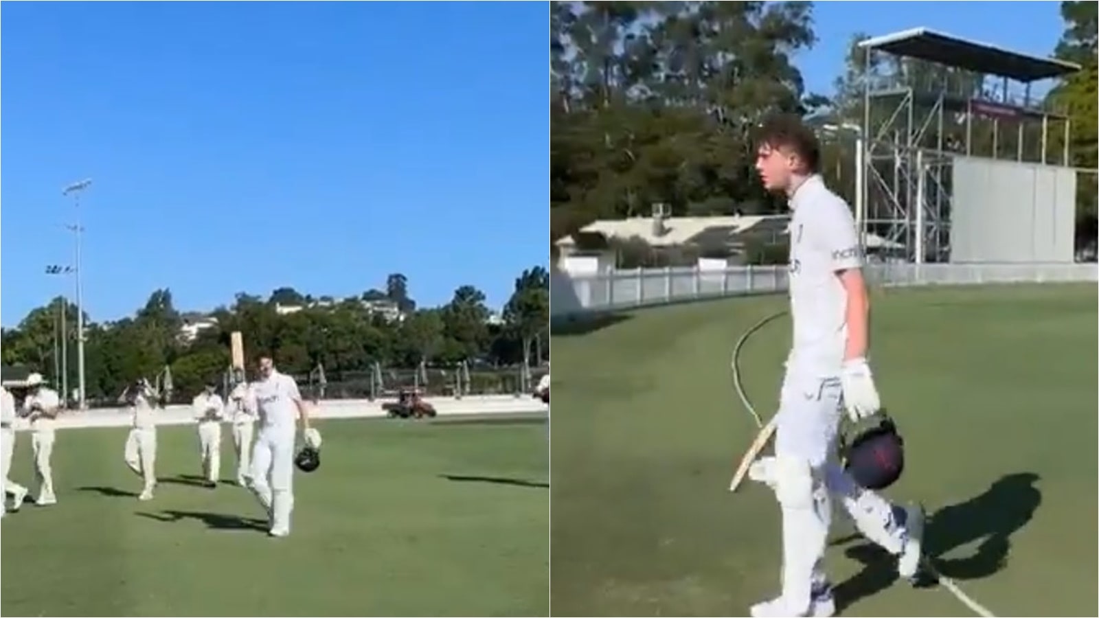 Rocky Flintoff surpasses father Andrew to become youngest player to ...