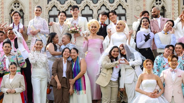 LGBTQ+ couples register marriages as Thailand legalises same sex ...