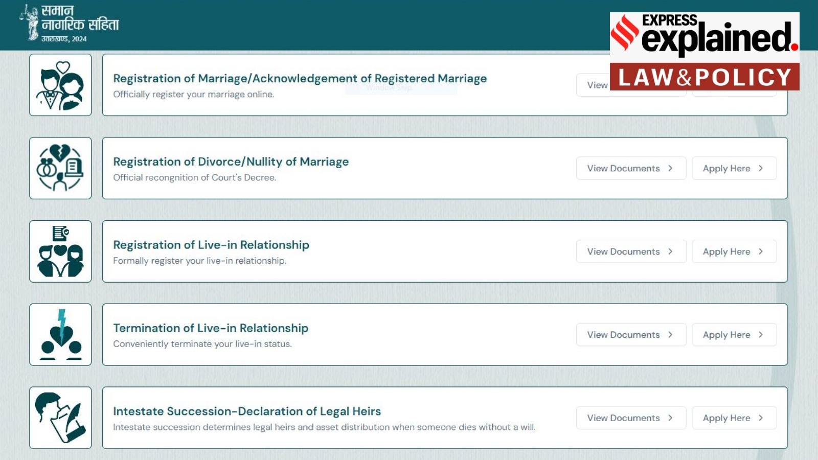 How Uttarakhand UCC regulates live-in relationships | Uttarakhand Live ...