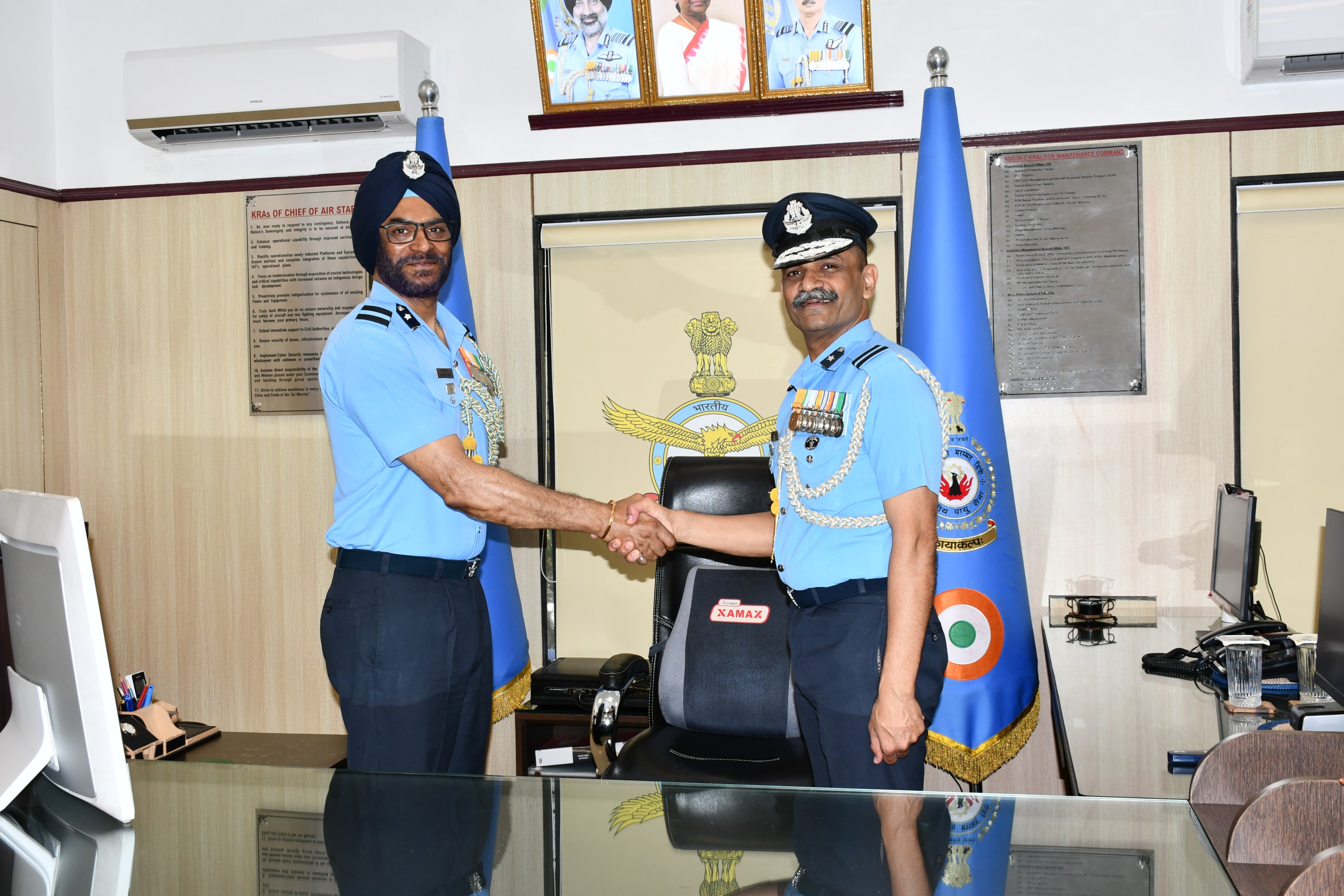 Air Commodore Dham takes charge as head of IAF’s Base Repair Depot in ...