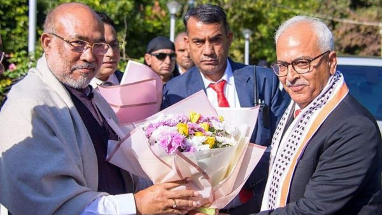 Former Union home secretary Ajay Bhalla sworn in as Manipur Governor ...