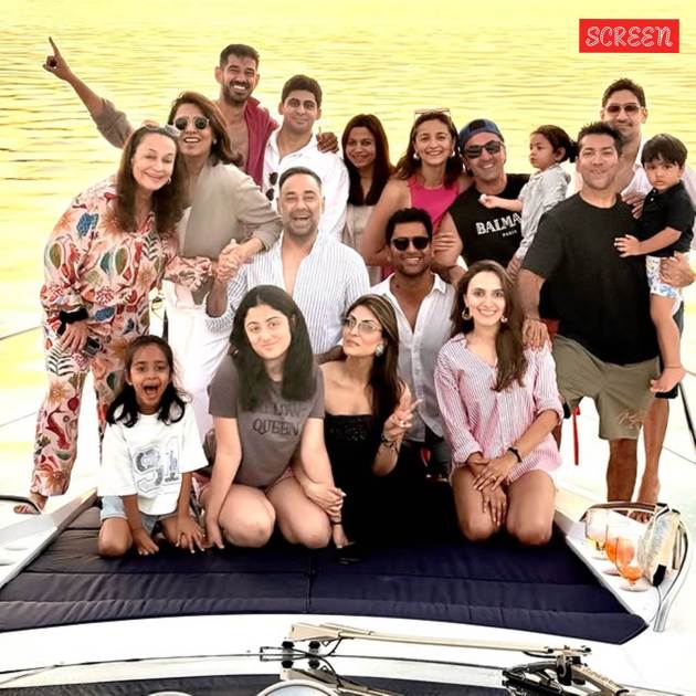 Alia Bhatt, Ranbir Kapoor hug as they enjoy cruise in Thailand with ...
