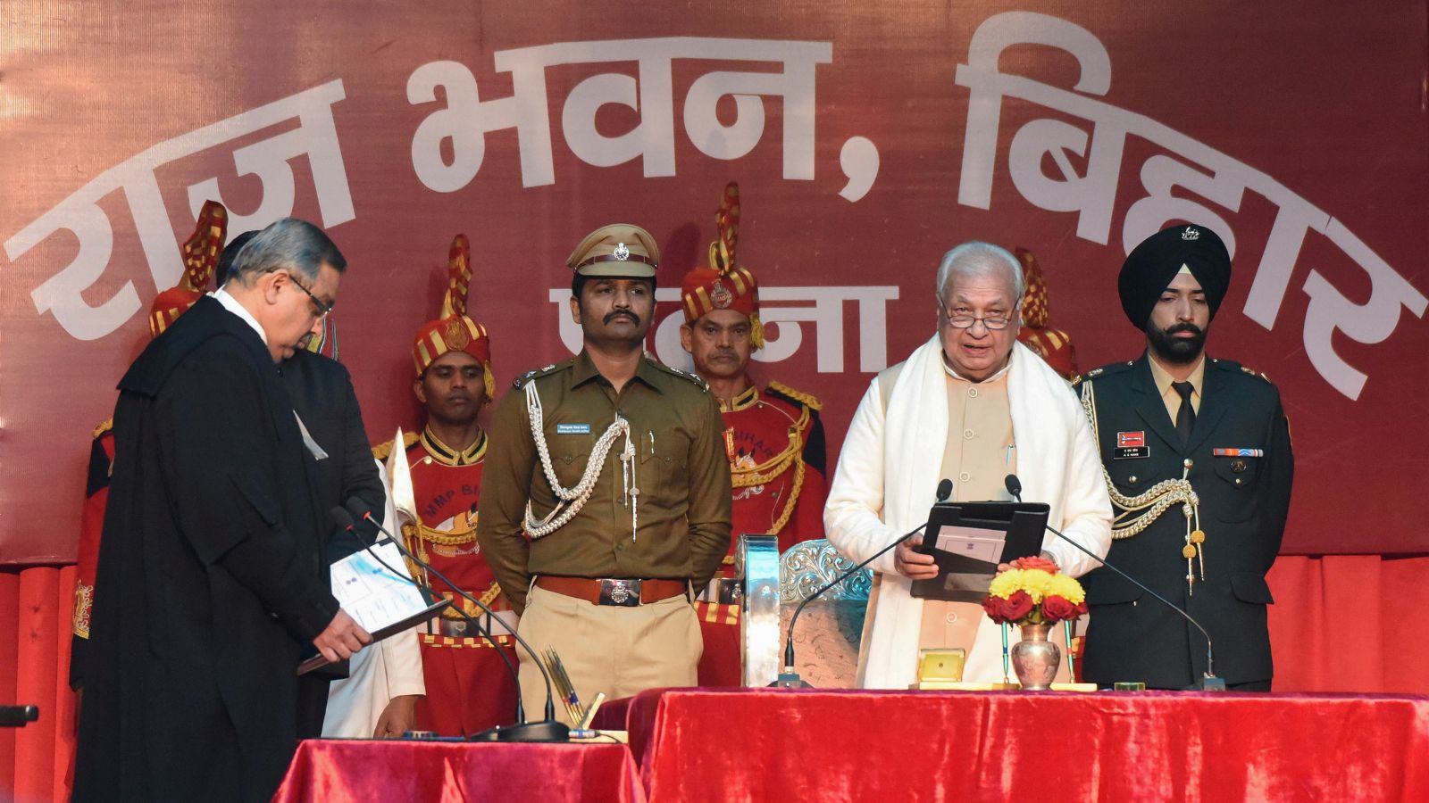 Arif Mohammad Khan takes oath as Bihar governor | India News - The ...