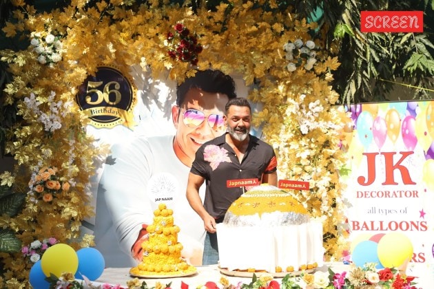 Bobby Deol cuts special birthday cake with fans, Sunny Deol writes, ‘My ...