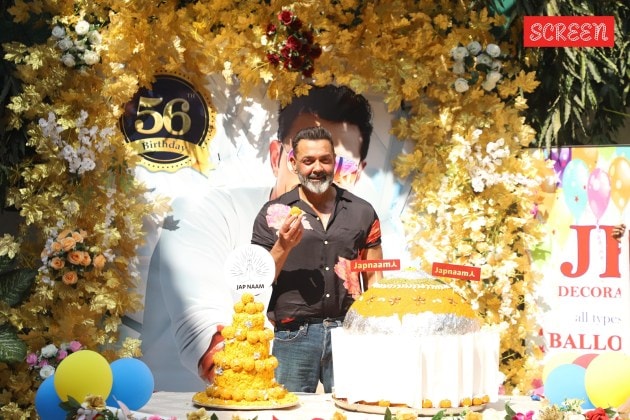 Bobby Deol cuts special birthday cake with fans, Sunny Deol writes, ‘My ...
