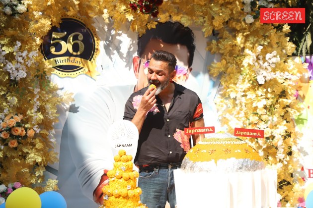 Bobby Deol cuts special birthday cake with fans, Sunny Deol writes, ‘My ...