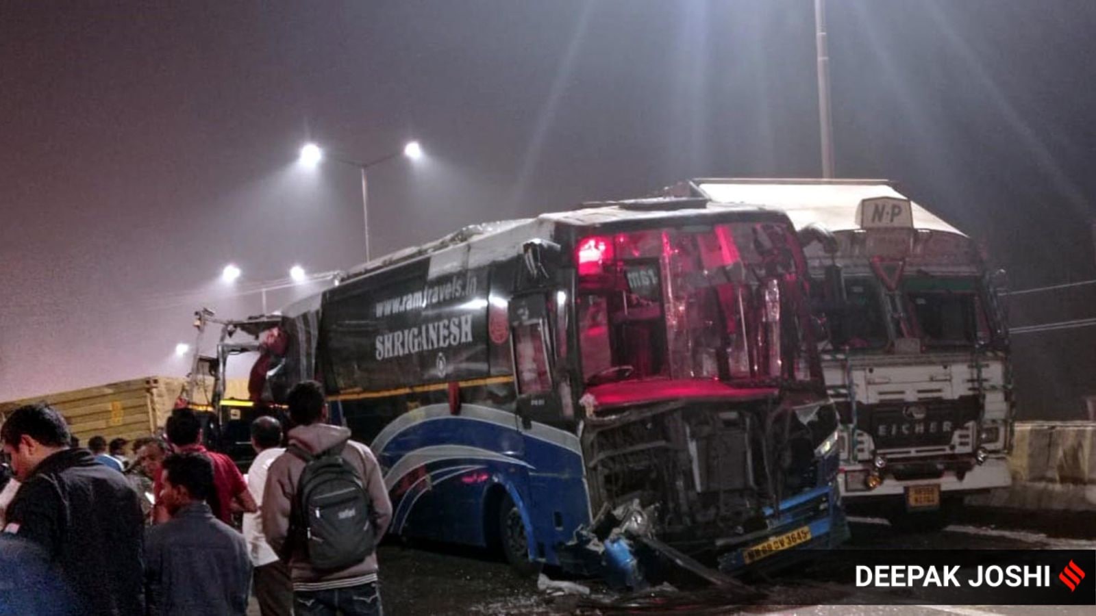 Three die, 14 injured as container truck driver loses control on Mumbai ...