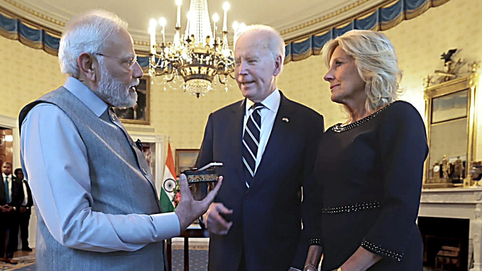 FLOTUS Jill Biden got $20,000 lab-grown diamond from Modi during 2023 ...