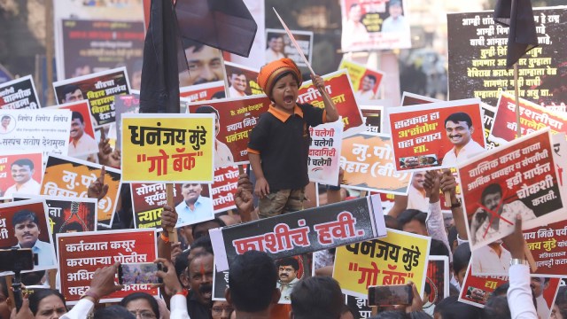 Nearly a month on, Maharashtra forms judicial panels to probe Beed ...