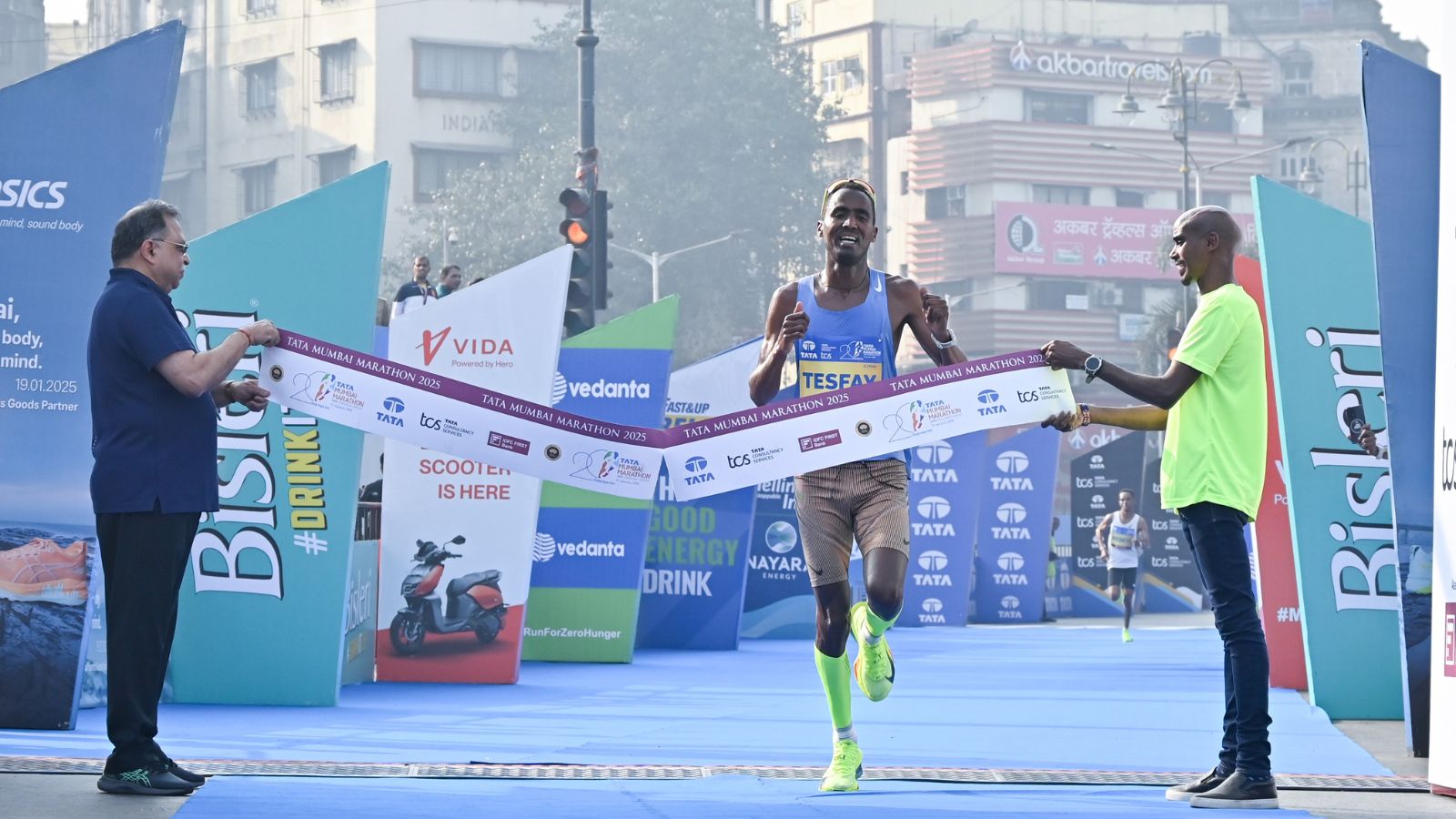 Led by near 6-footer Berhane Tesfay, Eritreans finish 1-2 ahead of ...