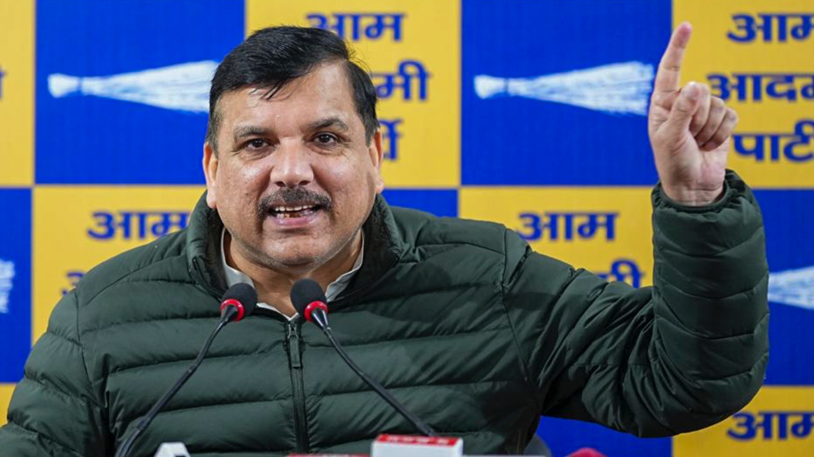 AAP MP Sanjay Singh slams BJP for lack of Chief Minister face | Delhi ...