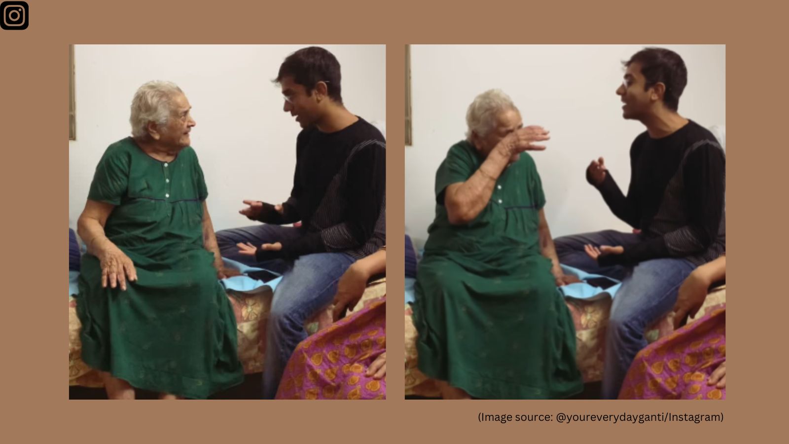 Man shares video singing with late great-grandmother in tribute, goes ...