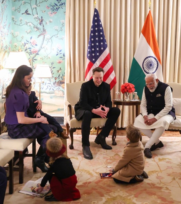 In pictures: PM Modi arrives in Washington, discusses trade, technology ...